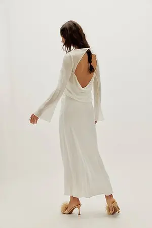 Significant Other Eevie Long Sleeve Maxi Dress