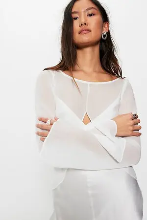 Significant Other Eevie Long Sleeve Maxi Dress