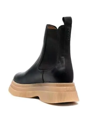 GANNI Elasticated Chelsea Boots