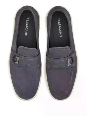 FERRAGAMO Metal-detail Loafers