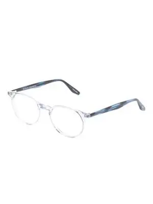 Barton Perreira Norton Round Frame Eyeglasses - White