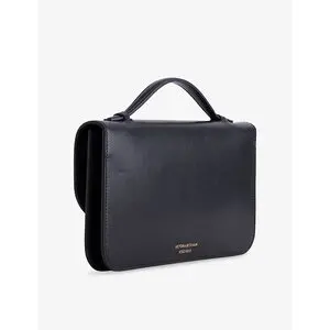 Victoria Beckham Dorian Pochette Leather Shoulder Bag - Black