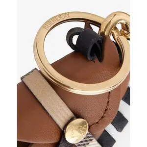 Burberry Hobby Horse Leather Keyring Charm