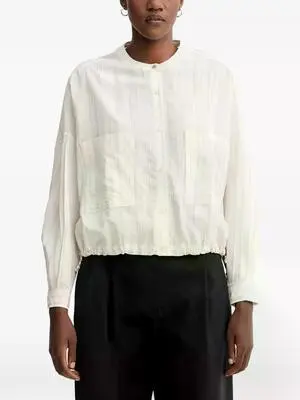 SESSUN Striped Button Down Shirt