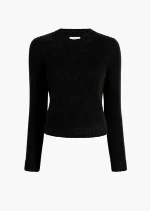 Khaite Leta Cashmere Pullover - Black