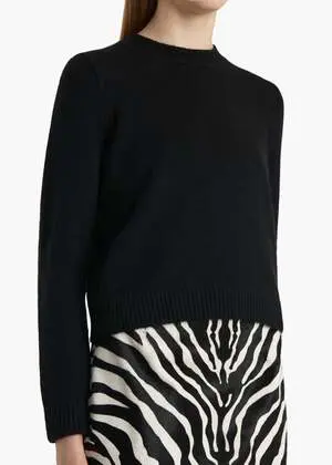 Khaite Leta Cashmere Pullover - Black
