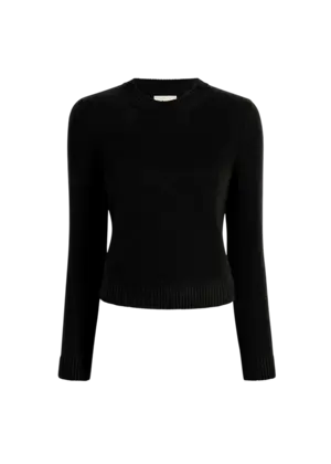 Khaite Leta Cashmere Pullover - Black