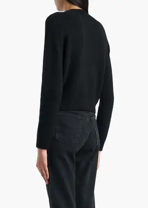 Khaite Leta Cashmere Pullover - Black