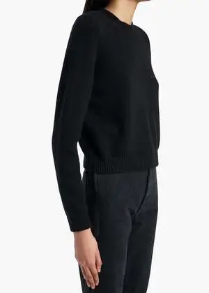 Khaite Leta Cashmere Pullover - Black