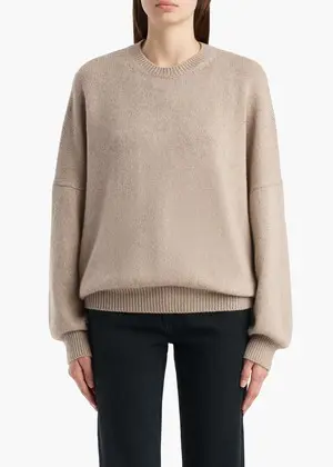 Khaite Margaux Pullover - Putty
