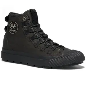 P.F. FLYERS Grounder High-top Sneakers - Black-base Camp