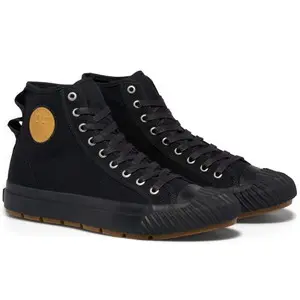 P.F. FLYERS Grounder High-top Sneaker - Black-black