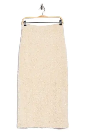 Vince Sequin Velvet Column Skirt - Bona