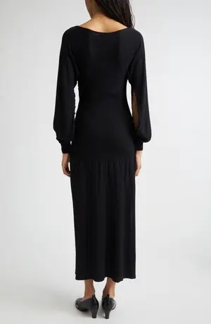 Paloma Wool Fa Cutout Merino Wool Sweater Dress
