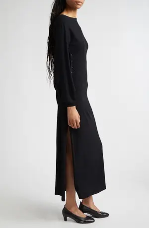 Paloma Wool Fa Cutout Merino Wool Sweater Dress