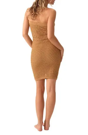PQ SWIM Tessa Strapless Cover-up Dress