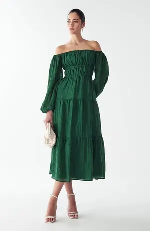 WILLA Burnese Midi Dress