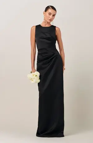 BWLDR Estrella Gown - Black