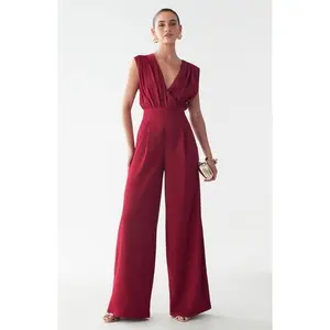 BWLDR Elan Jumpsuit - Chili Pepper