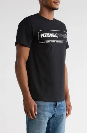 PLEASURES Sounds Graphic T-shirt