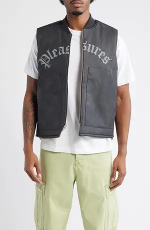 PLEASURES Horns Reversible Vest