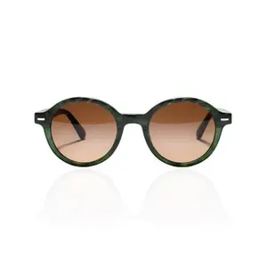TRIBAL ËYËS Round 48mm Sunglasses - Green