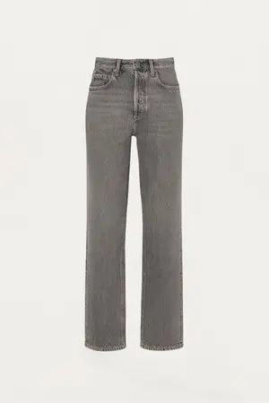 NOCTURNE Washed Straight-leg Jeans