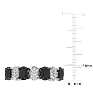 JULIANNA B. 10k White Gold Band Ring