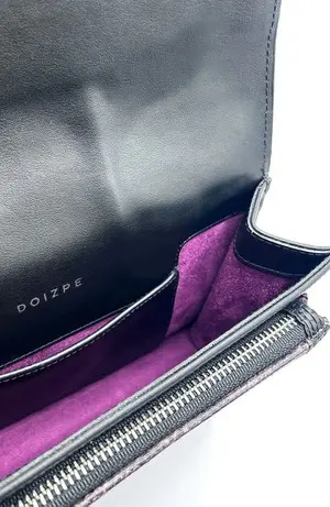 DOIZPE Frihed Cactus Luxe Crossbody And Clutch Bag