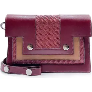 DOIZPE Frihed Cactus Luxe Crossbody Clutch - Medium Red