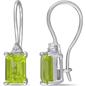 JULIANNA B. Diamond And Earrings - Peridot