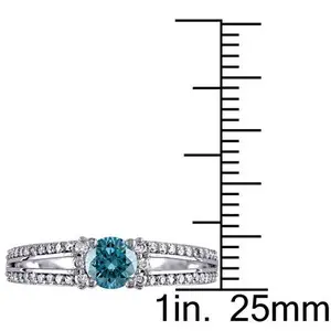 JULIANNA B. Split Shank Ring 10k