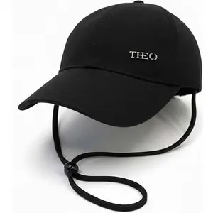 THEO THE LABEL Aphrodite Petasos Messenger Cap - Black