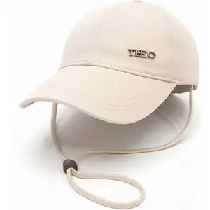 THEO THE LABEL Aphrodite Petasos Messenger Cap - Ivory