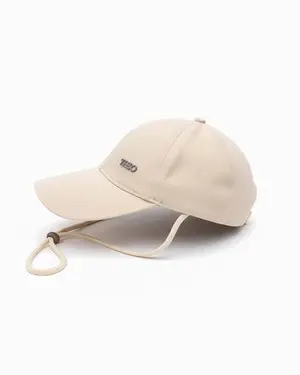 THEO THE LABEL Aphrodite Petasos Messenger Cap - Ivory
