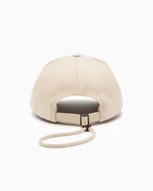 THEO THE LABEL Aphrodite Petasos Messenger Cap - Ivory