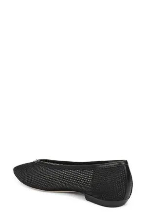 Veronica Beard Bancroft Pointed Toe Flat - Black