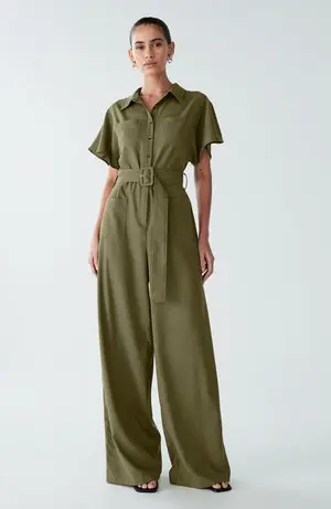 WILLA Zel Wide Leg Jumpsuit