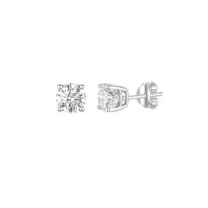 DONATELLO GIAN Tennis Necklace And Stud Earrings Set - Silver