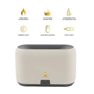 PURSONIC Essential Oil Flameglow Aromatherapy Diffuser