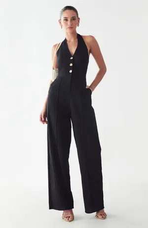 BWLDR Amie Jumpsuit - Black