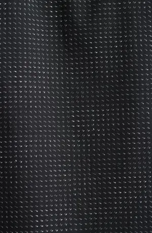 Emporio Armani Micro Dash Button-up Shirt - Solid Black