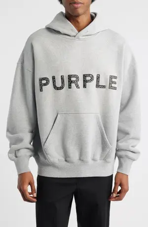Purple Brand Hooded Activewear For Men