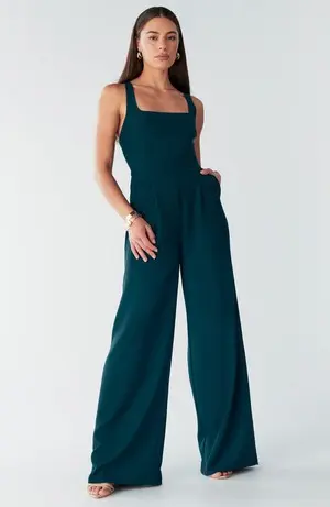 BWLDR Cherie Jumpsuit - Emerald