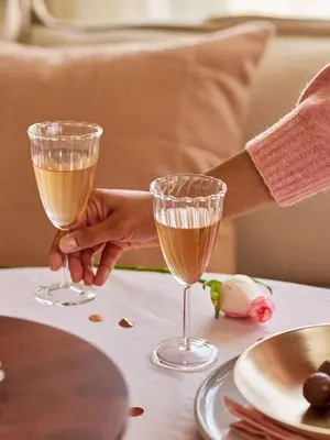 FLECK Kira Stemware Champagne Flutesset Of 2