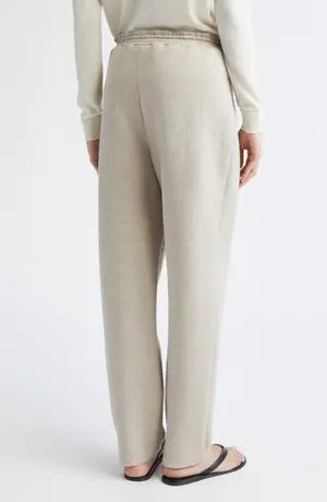 Partow Mott Linen Blend Drawstring Pants