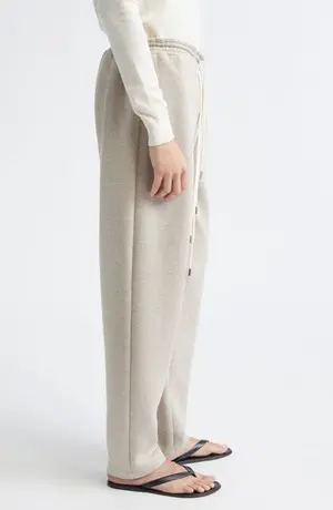 Partow Mott Linen Blend Drawstring Pants