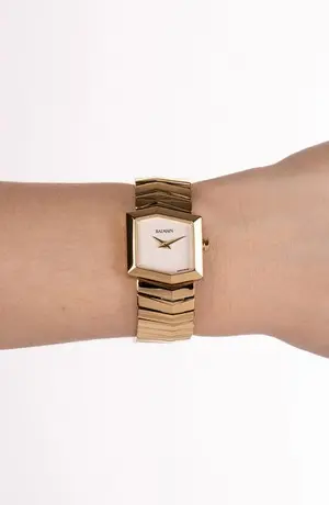 Balmain Taffetas Hexagonal Bracelet Watch