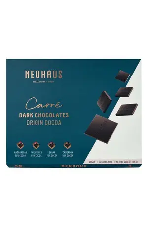 NEUHAUS Carré Origin 40-piece Dark Chocolate Collection - Dark Blue