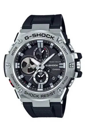 G-Shock G-steel Chronograph Watch - Black/silver